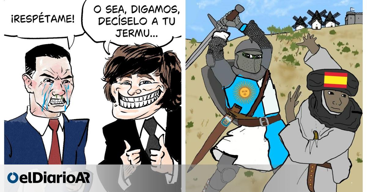 Argentinos y españoles contra Pedro Sánchez: memes y el sueño de un ...