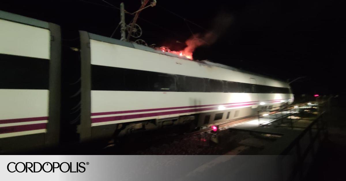 El tren que se incendió en Alcolea en 2023 circuló más de un día averiado