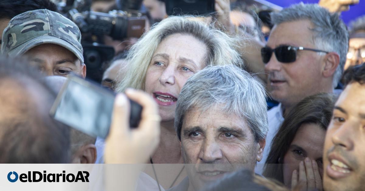 En medio del escándalo $LIBRA, aparecieron Karina Milei y Luis Caputo en un acto de afiliación ...