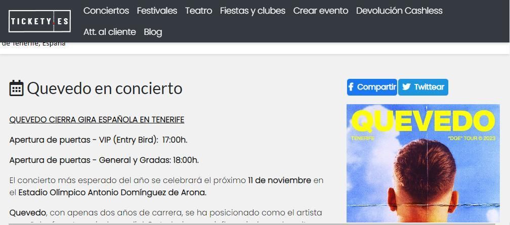 El impacto digital que viene teniendo la gira DQE Tour de Quevedo: los detalles en este ...