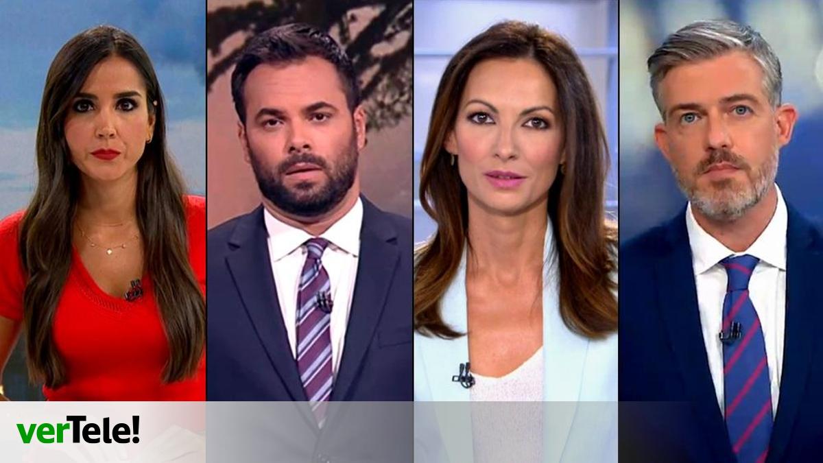 Los presentadores de informativos que nos han dado las noticias este verano
