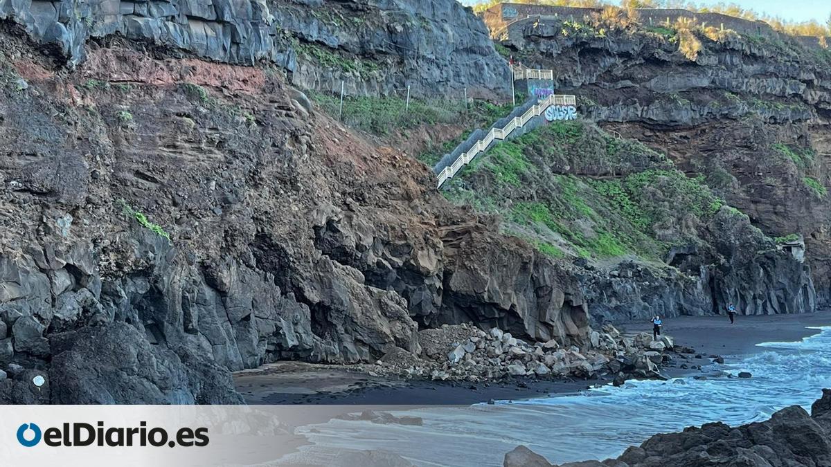 La emblemática playa de Los Patos en Tenerife, más de un año cerrada y ...