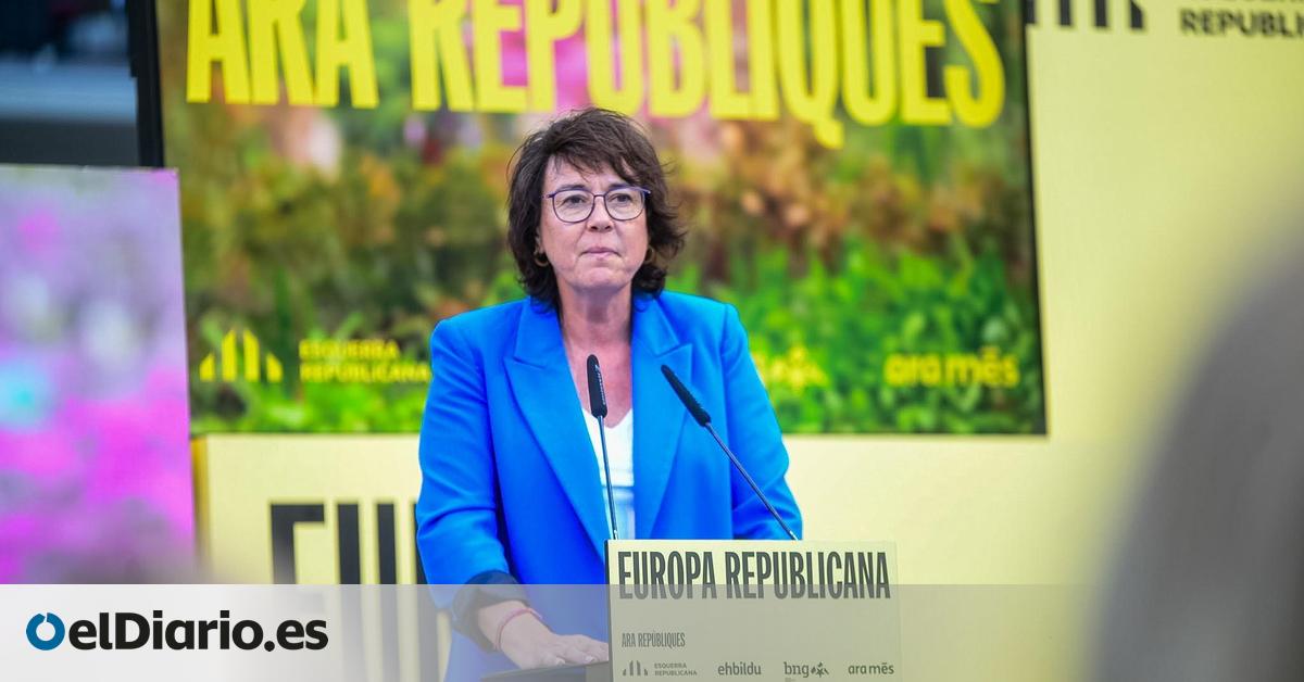 Diana Riba, candidata de Ahora Repúblicas acude a votar y pide ...