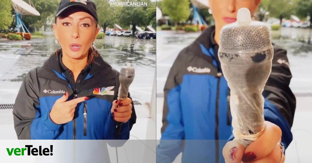 Vídeo: Una reportera protege su micrófono con un preservativo de la ...