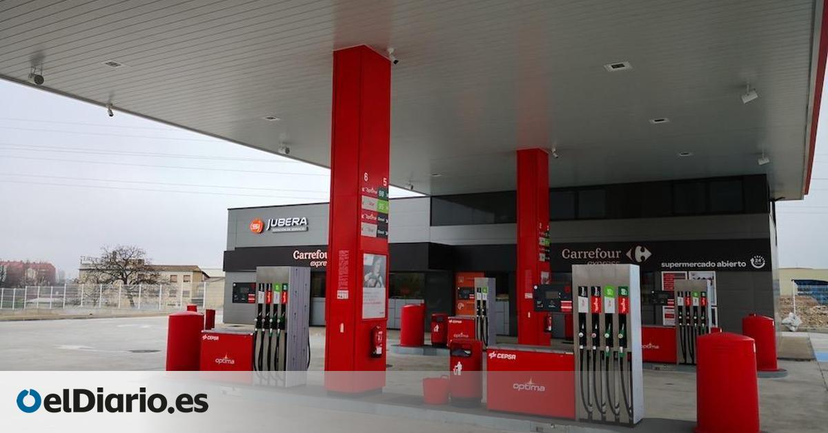 Nueva gasolinera en la carretera de Villamediana