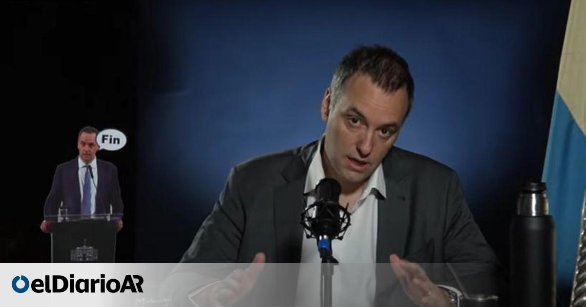 Adorni lanzó su streaming: "Acá contamos todo" - elDiarioAR.com