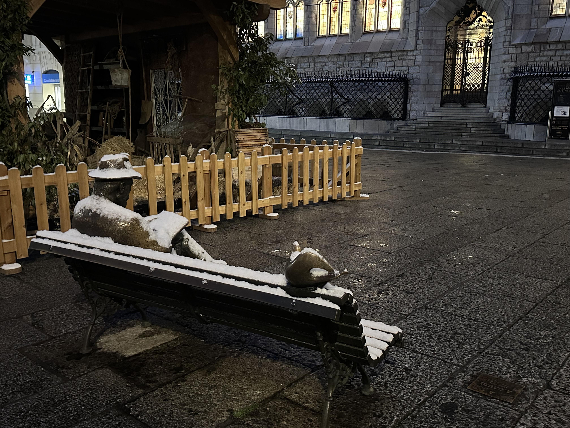 Postales de León nevado: las imágenes que deja la primera nevada del ...