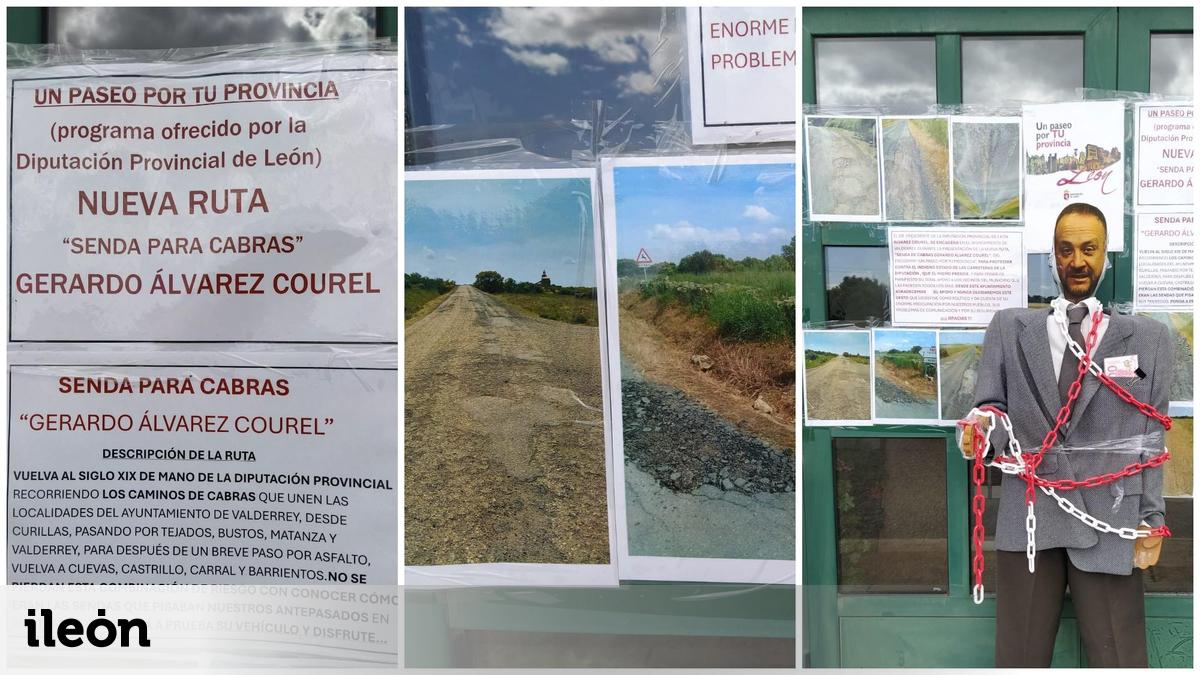 Valderrey inaugura la ruta turística más accidentada de León: la 'Senda ...