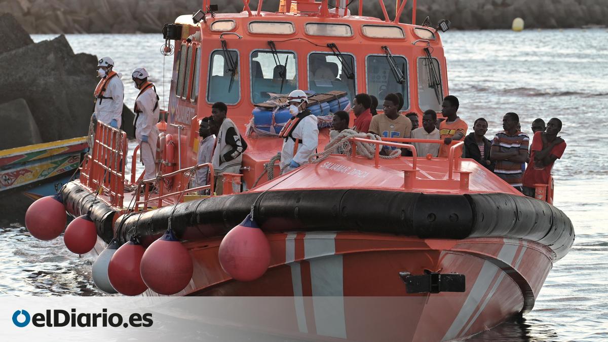 Caen un 85% las llegadas de migrantes en patera o cayucos a Canarias en ...
