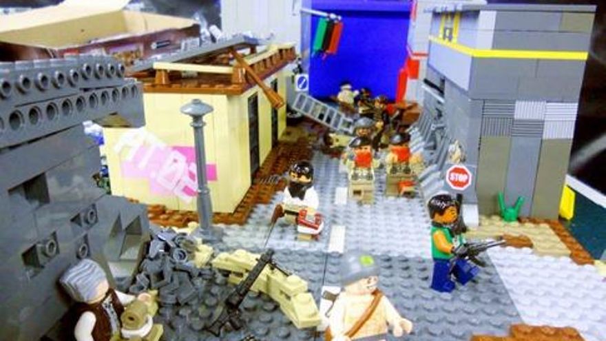 Los hechos más relevantes de 2011, recreados con piezas de Legos