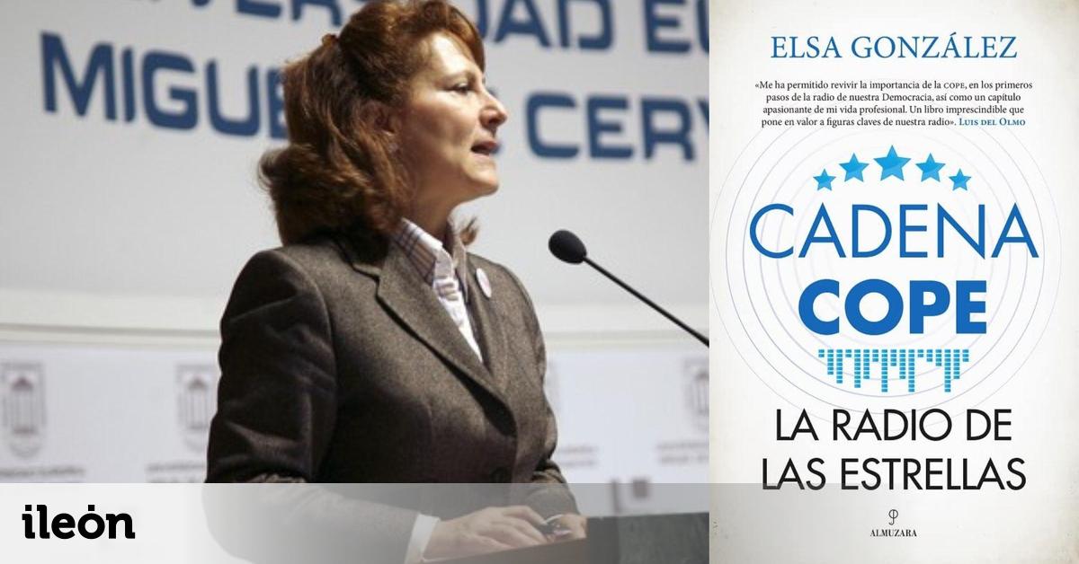 La periodista Elsa González presenta en León su libro 'Cadena Cope. La ...