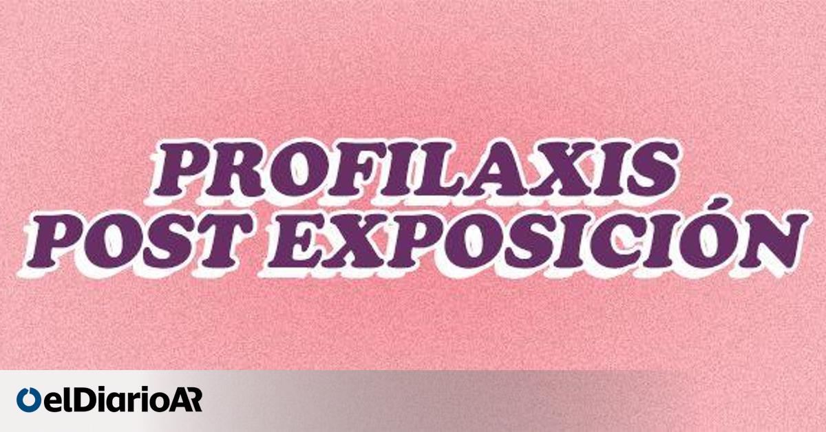 La Fundación Huésped publicó una guía de Profilaxis Post Exposición ...