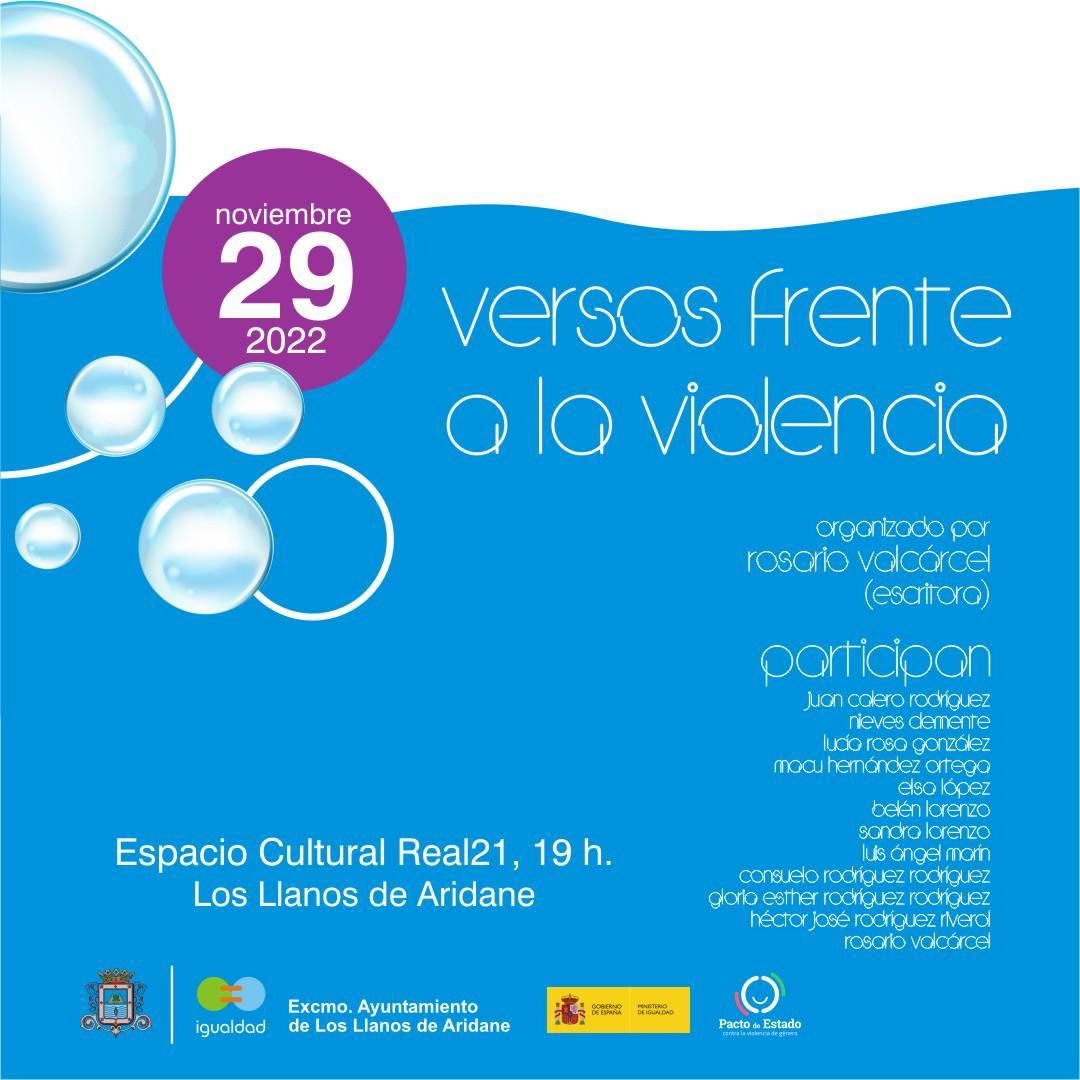 ‘Versos frente a la violencia’ en Los Llanos