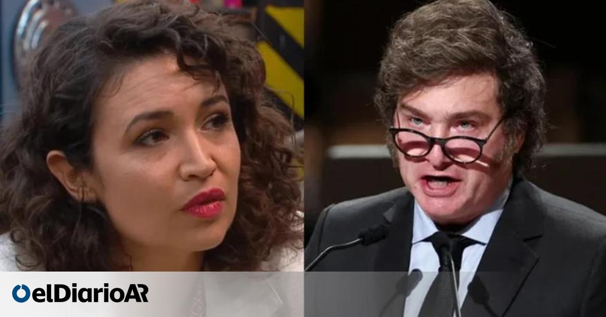 Julia Mengolini denunció a Milei por el hostigamiento en redes y malversación de fondos públicos ...