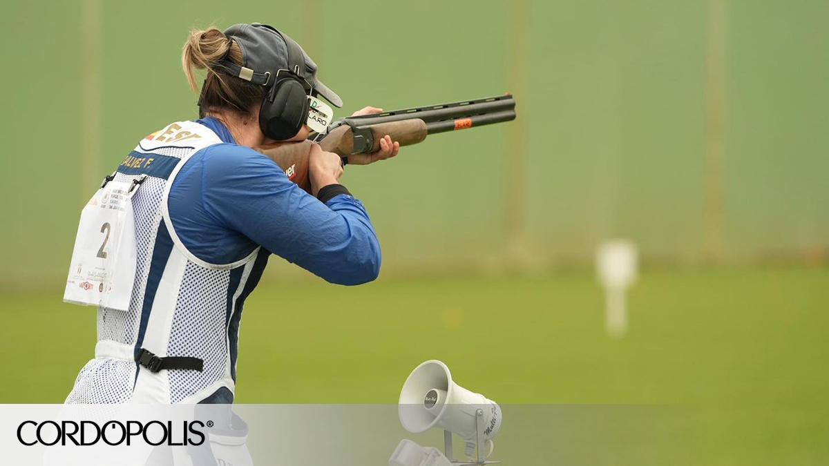 La baenense Fátima Gálvez, campeona de España de tiro