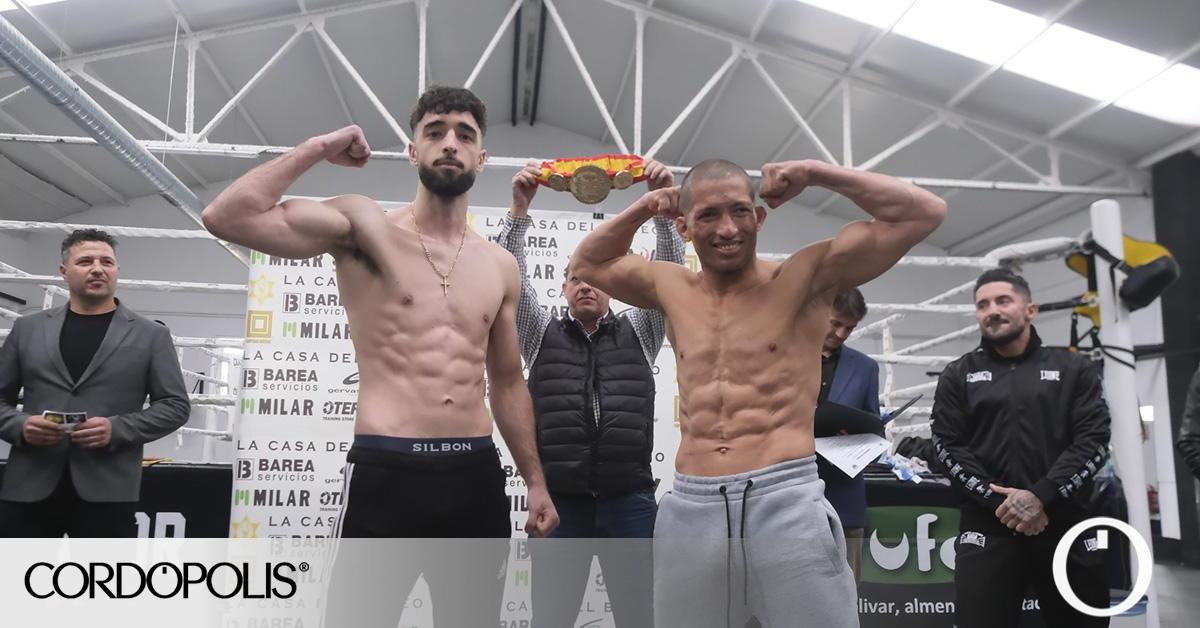 Todo listo para el combate entre José Luis Navarro Jr y Ronny Landaeta