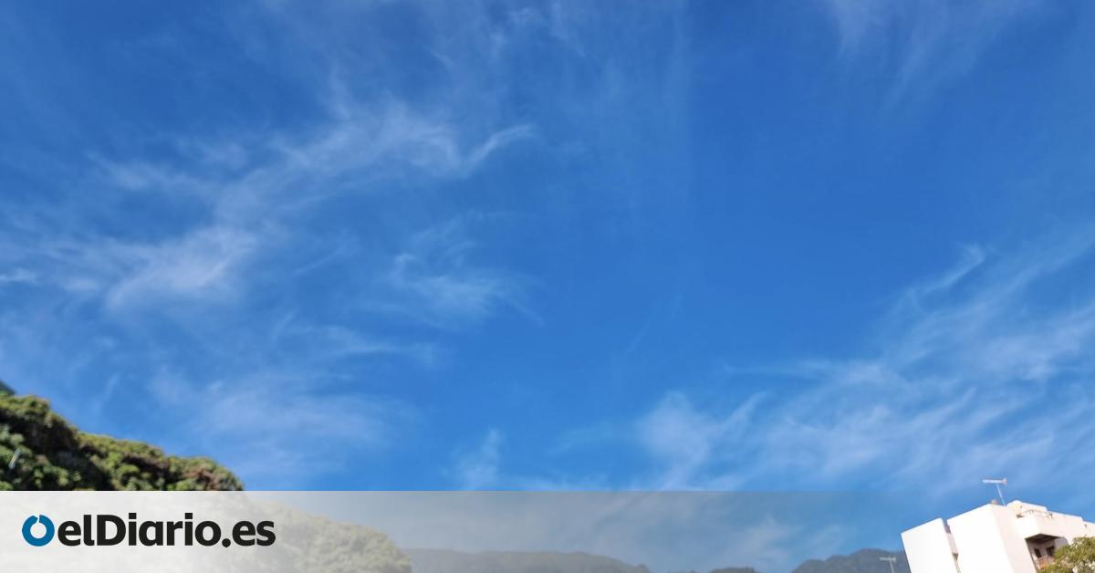 Poco nuboso en general y ligera calima este miércoles en La Palma