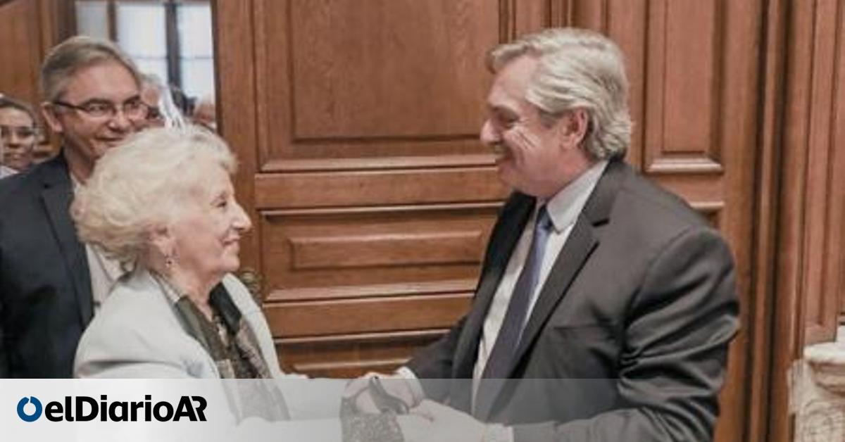 Alberto Fernández cenó con Estela de Carlotto y compartió un video en ...