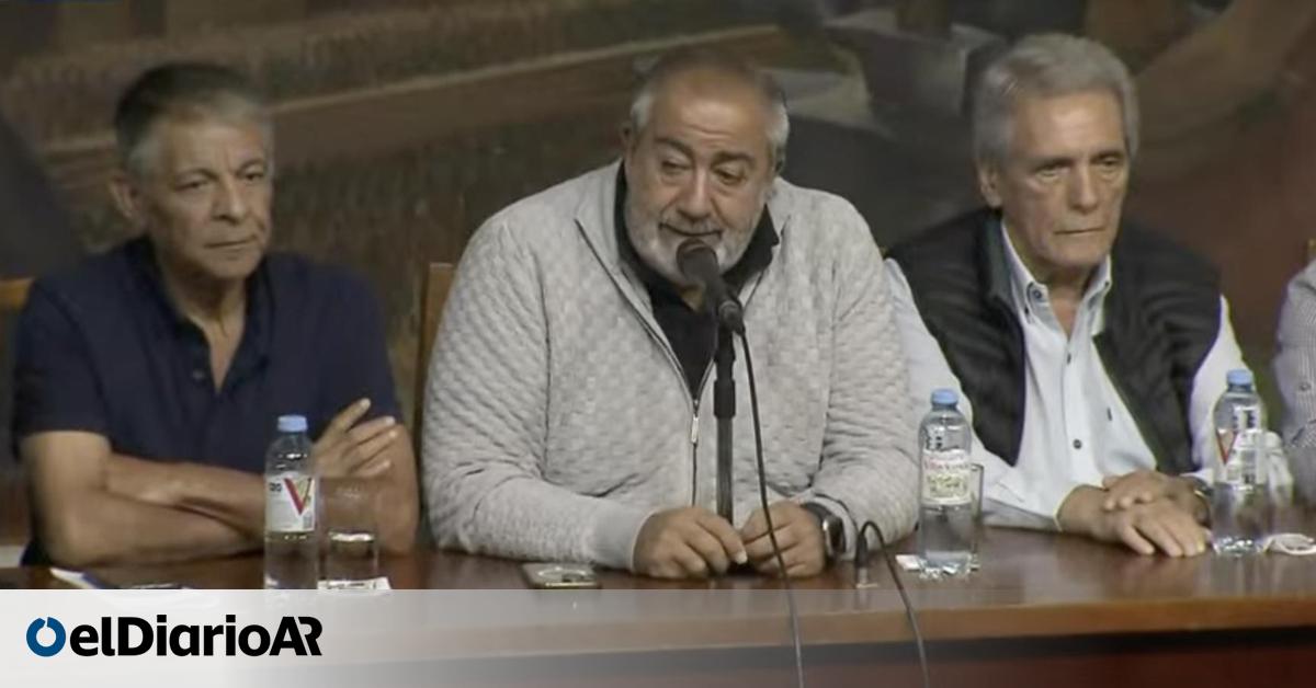 "El paro fue un éxito rotundo", aseguró Héctor Daer de la CGT - elDiarioAR.com