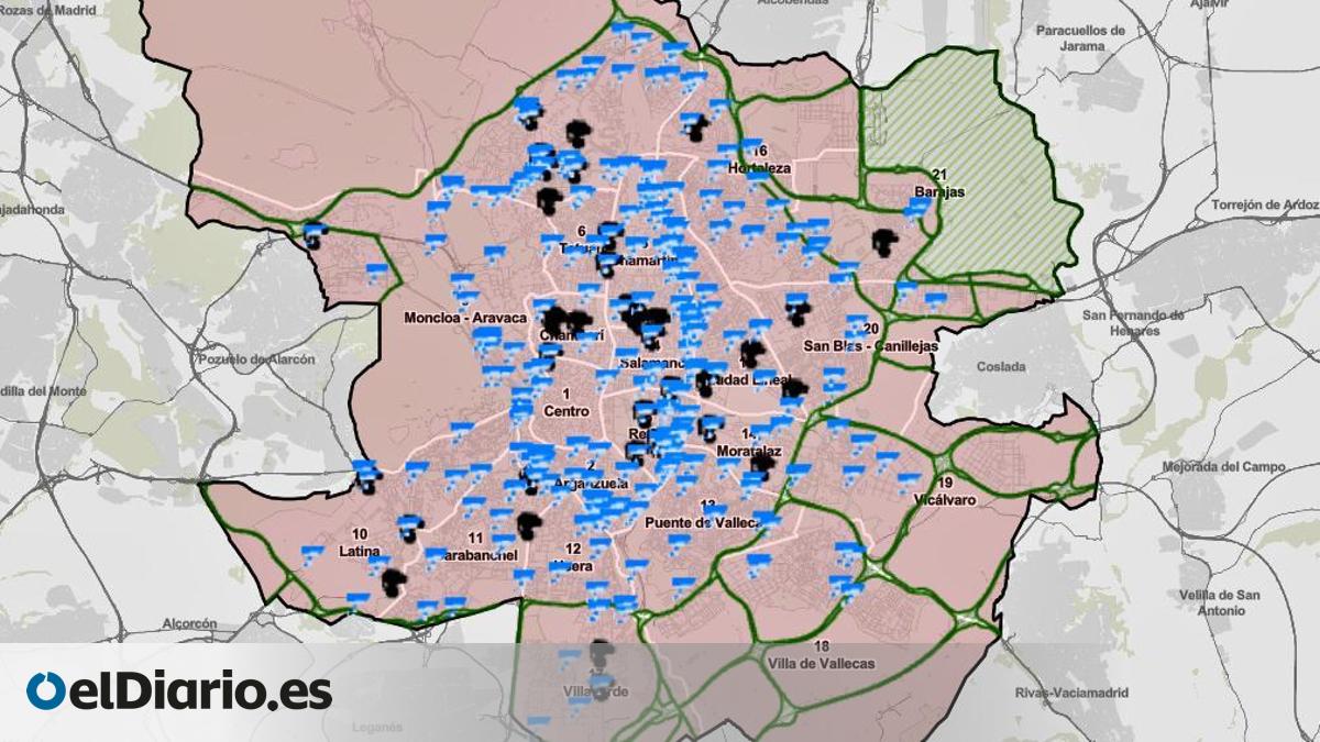 Guía para 2025 de los límites en Madrid a coches sin etiqueta ambiental ...