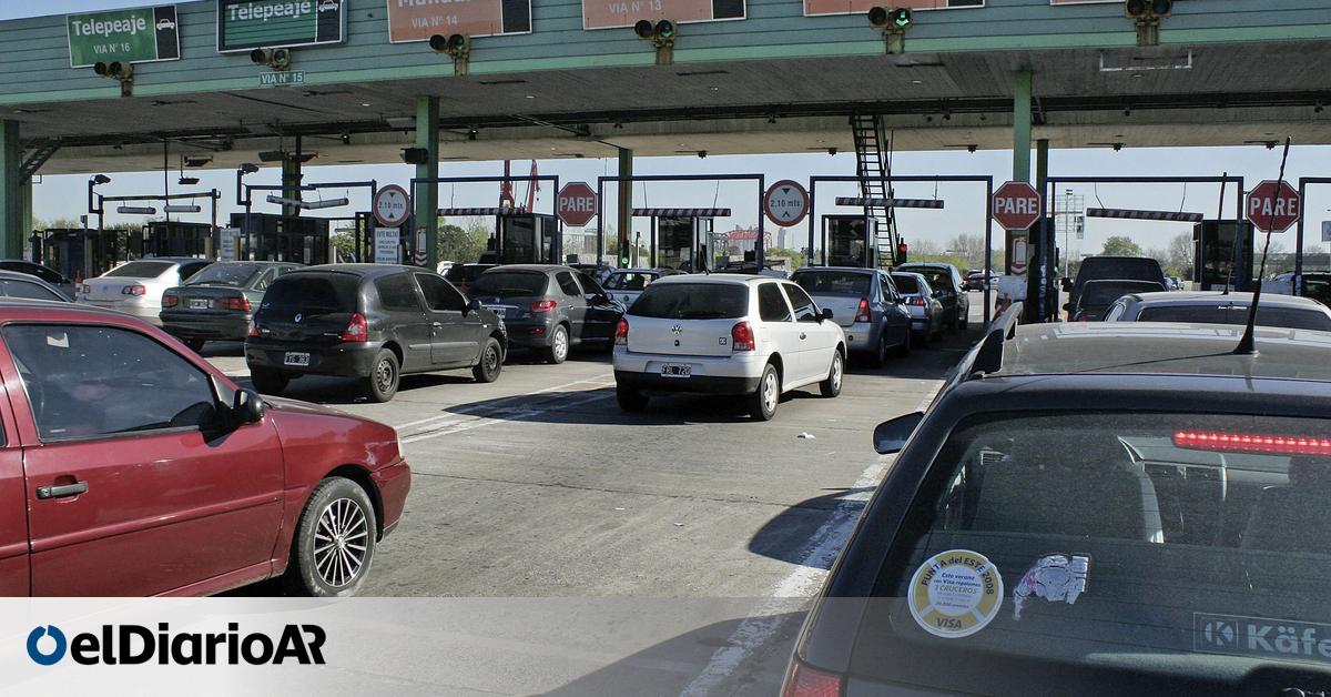 Los peajes de rutas y autopistas nacionales aumentaran 50% - elDiarioAR.com