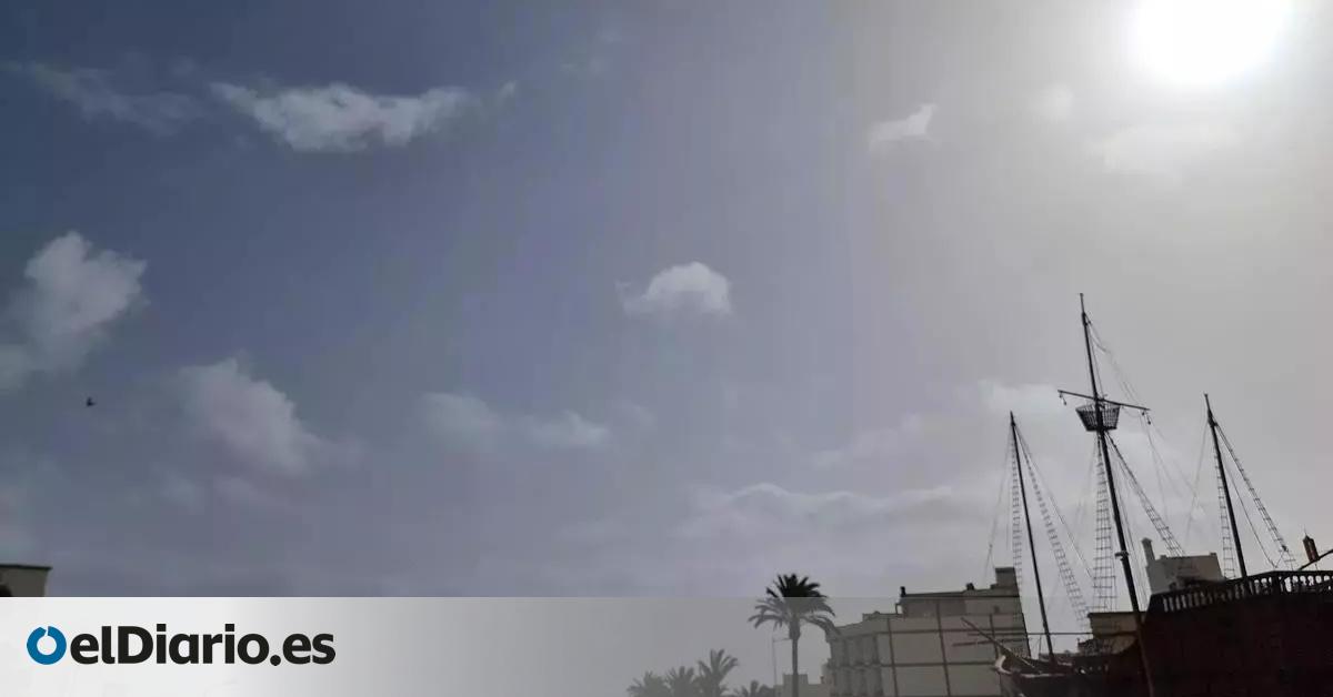 Poco nuboso o despejado en general y ligera calima en altura este ...