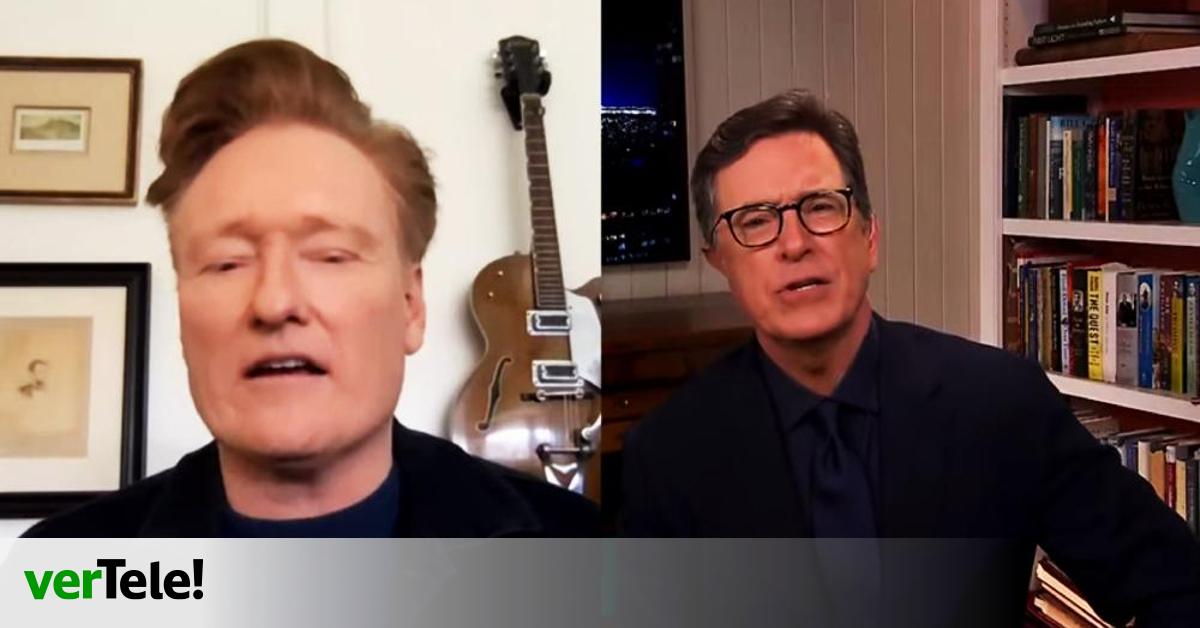 Conan O'Brien y Stephen Colbert se invitan mutuamente a sus programas ...