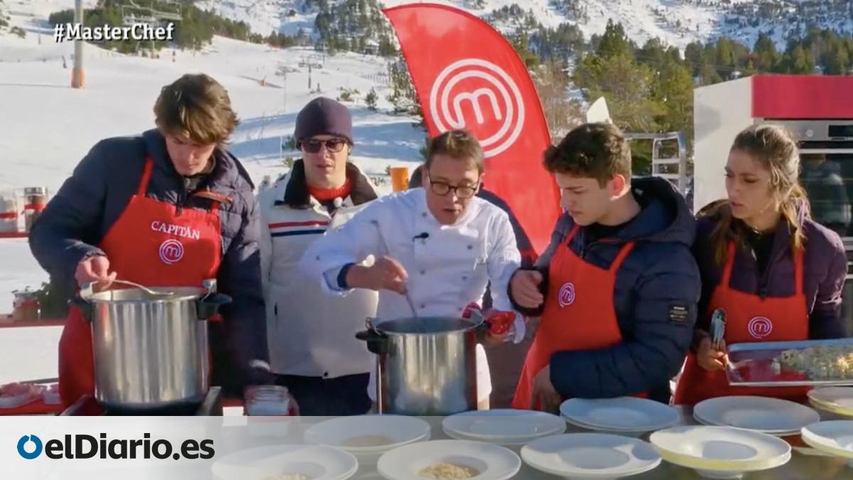 Francis Paniego se desespera en Masterchef