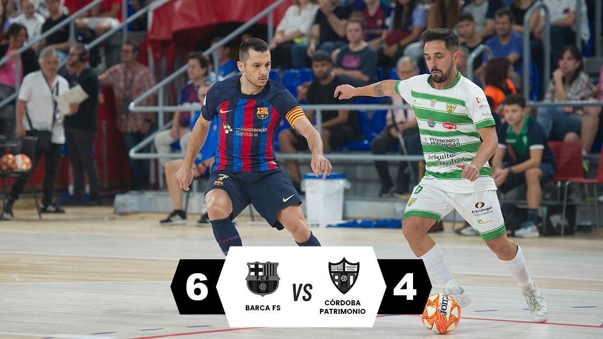 Córdoba Futsal: Goles y lucha sin premio