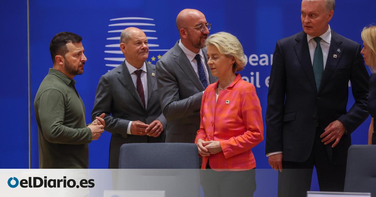 Zelenski pide a los líderes de la UE que la ayuda comprometida llegue ...