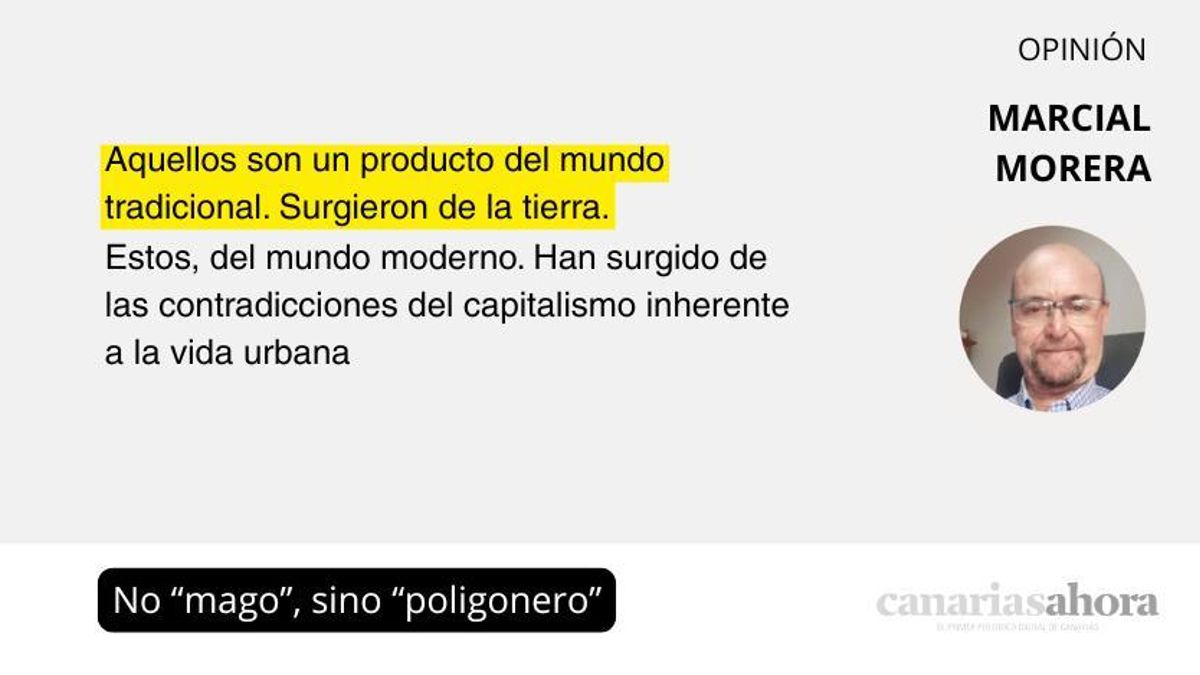 No “mago”, sino “poligonero”