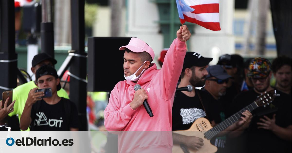 Bad Bunny critica el "expolio" sobre Puerto Rico en un político ...
