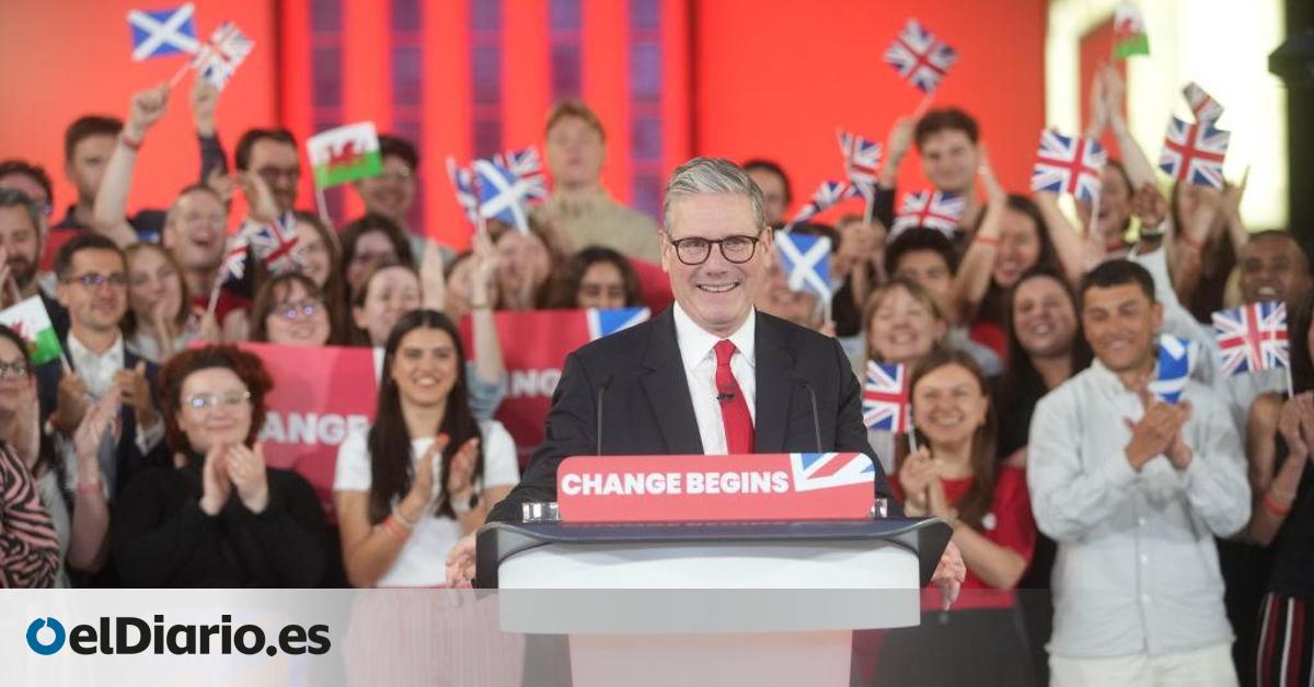 RESULTADOS ELECCIONES REINO UNIDO 2024: Victoria histórica del laborismo en el Reino Unido ante ...