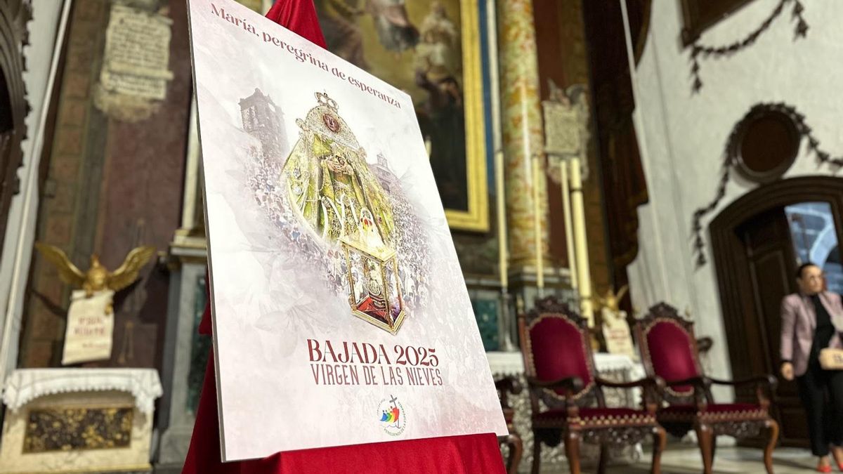 La Diócesis Nivariense presenta el cartel religioso de La Bajada de 2025