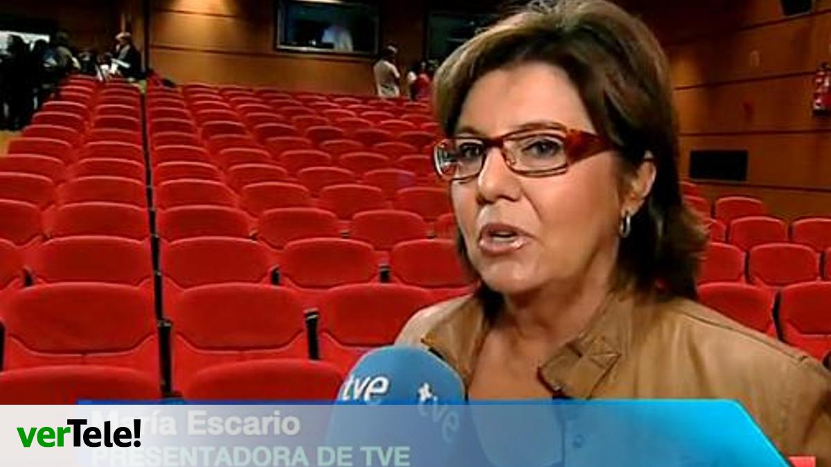 María Escario se sincera en el Telediario sobre su derrame cerebral