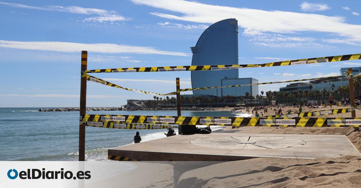 El litoral catalán inicia una temporada incierta con playas sin arena y ...