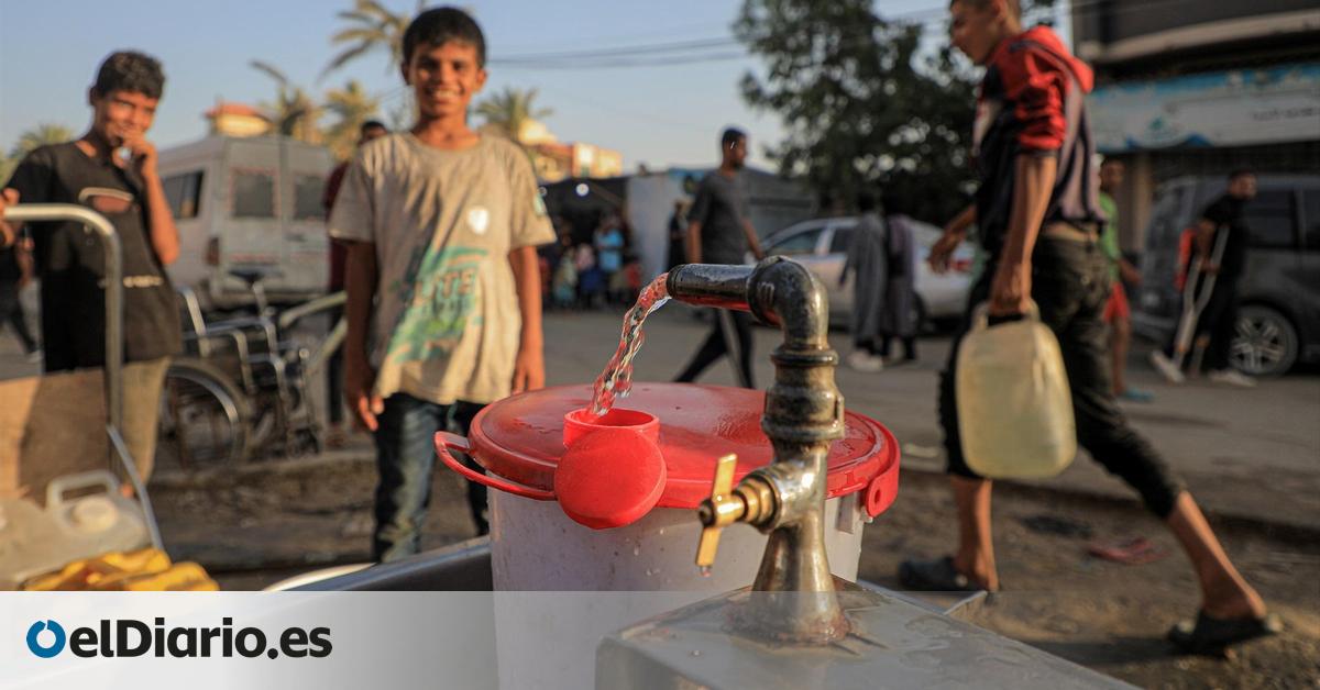 Menos de cinco litros de agua al día por persona: Israel ha reducido el ...