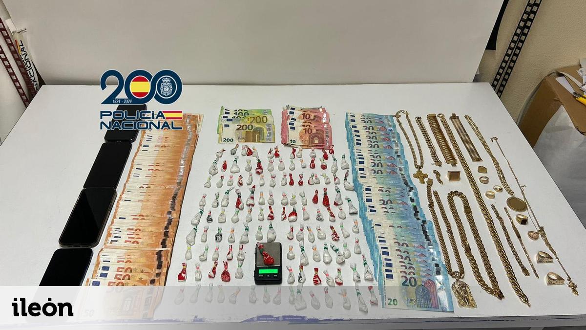 Desmantelado un 'punto negro' de venta de droga en el centro de León y ...
