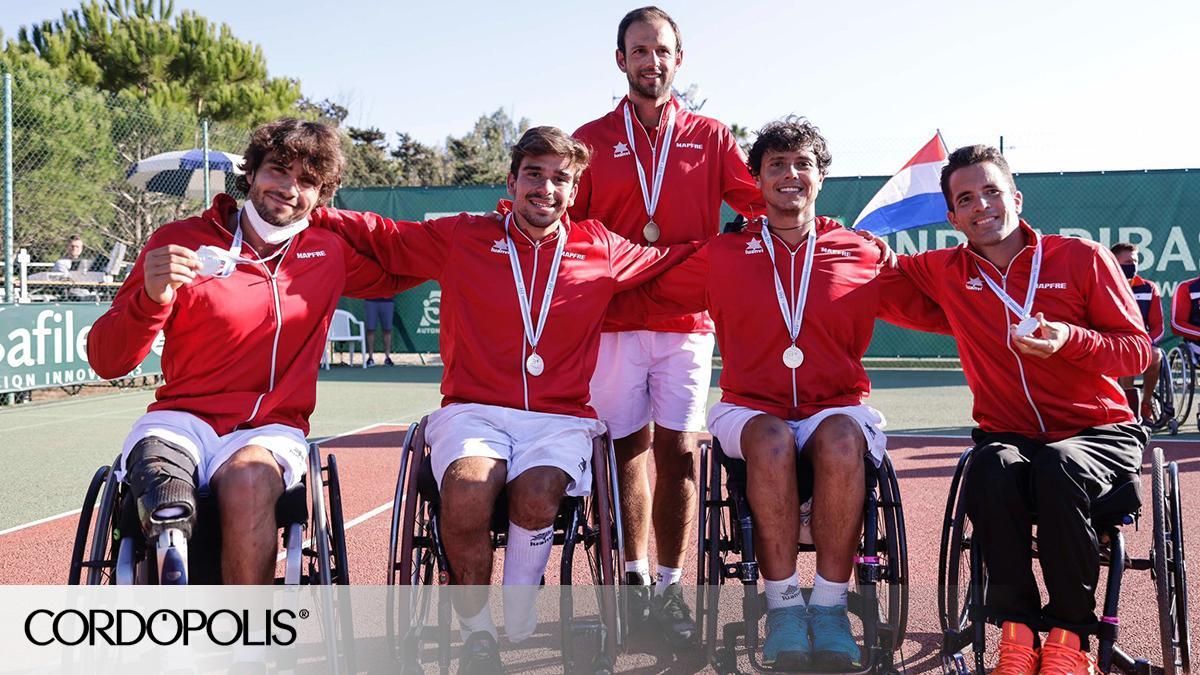 Cisco García, subcampeón del mundo de tenis en silla