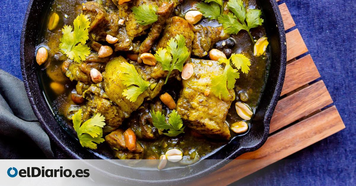 Mira qué rico y qué fácil es hacer este curry de cerdo al coco