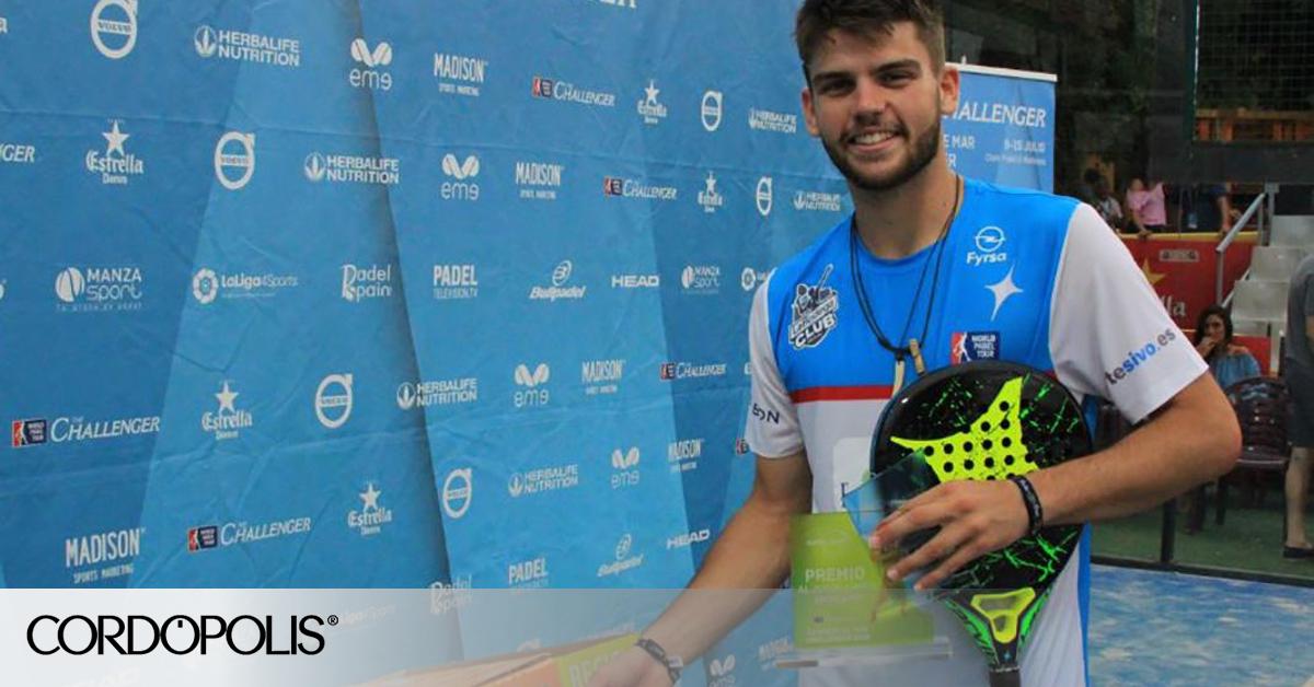 Javi Garrido, con España al Europeo de pádel