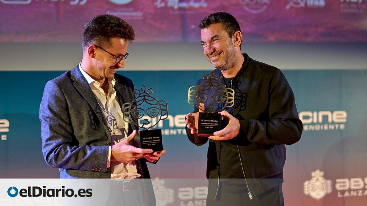 Arturo Valls y Félix Tusell reciben el Premio Especial Abycine