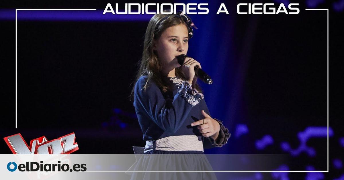 La riojana Cayetana Rollán no convence a los jueces de La Voz Kids