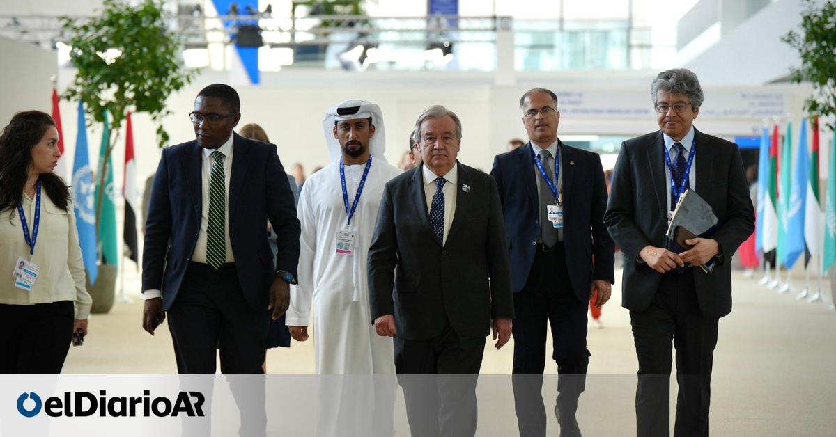 António Guterres vuelve a la COP para meter presión sobre la “necesidad ...