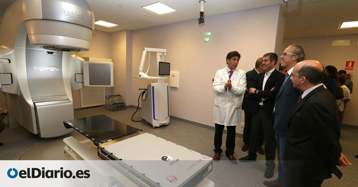 El Hospital Doctor Negrín inaugura su quinto acelerador lineal