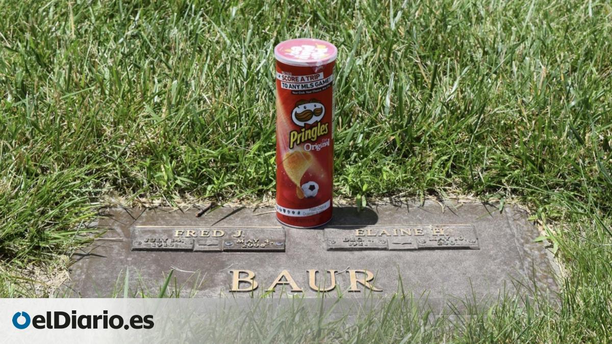 Fredric J. Baur diseñó el icónico bote de Pringles y acabó enterrado ...