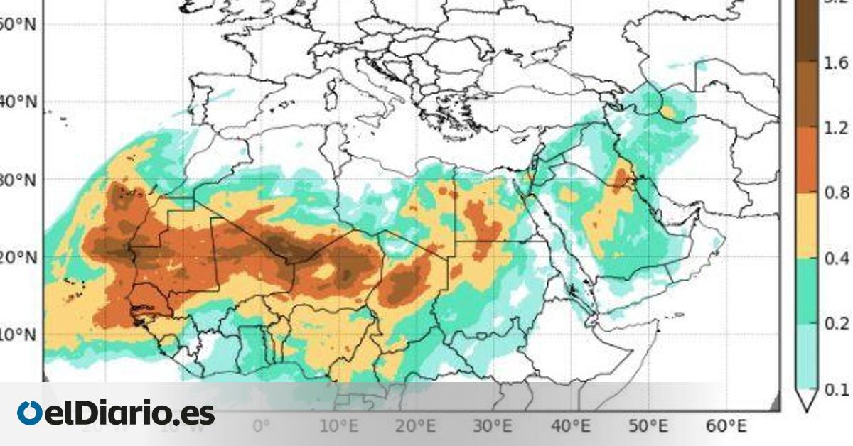 La Aemet espera una 'tercera ola' de calima densa este miércoles