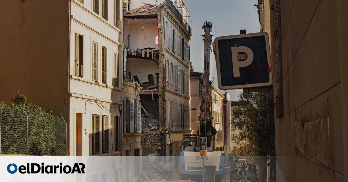 Al menos cinco heridos y ocho desaparecidos por el derrumbe de un edificio en Marsella ...