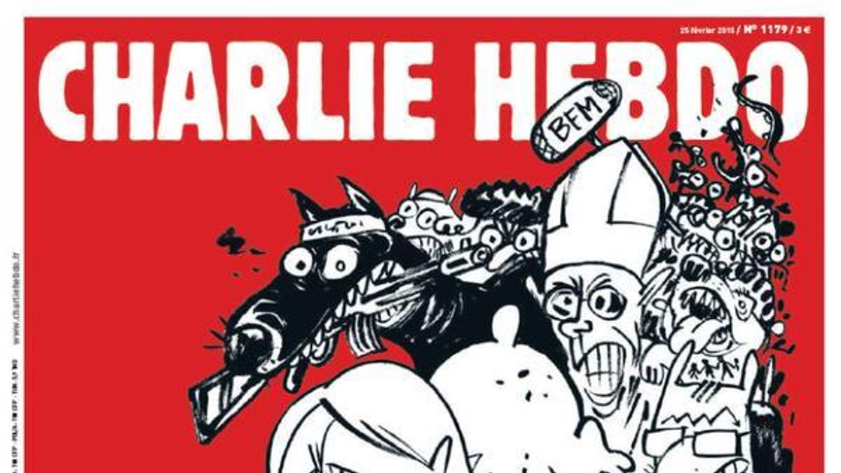 Le Pen y Sarkozy, en la nueva portada de Charlie Hebdo