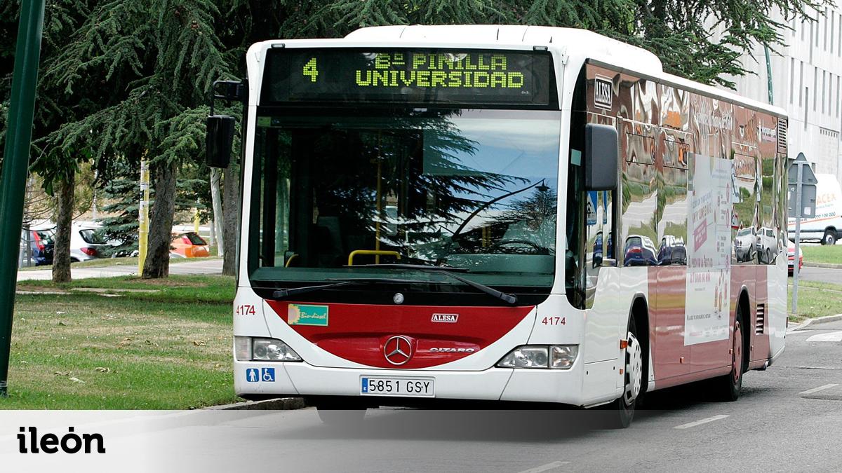 El autobús urbano de León seguirá costando un 50% menos en el año 2026 ...